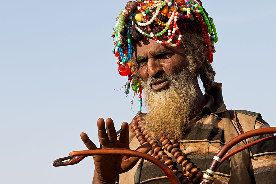 190 The protector of the Shrine of Sheikh Hussein Ethiopia