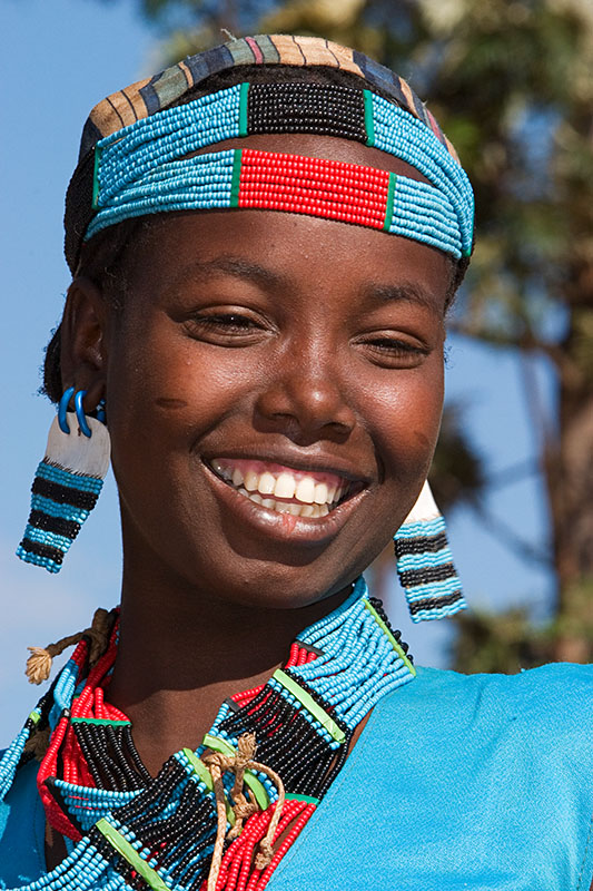 55 Girl from Tsemay tribe