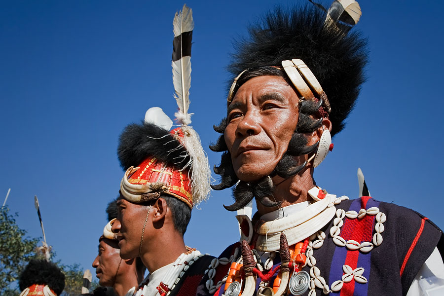 Warrior from the Sangtam naga clan